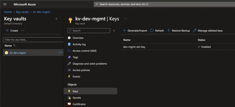 How To Use An Ssh Key Stored In Azure Key Vault While Building Azure Linux Vms Using Terraform